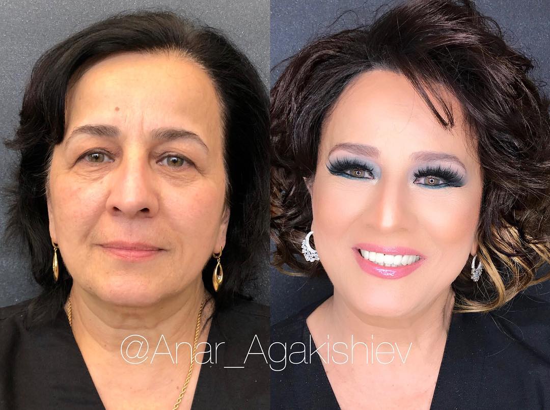 48 times makeup reversed the clock shared online