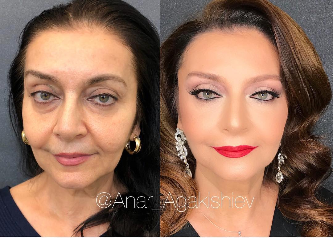48 times makeup reversed the clock shared online