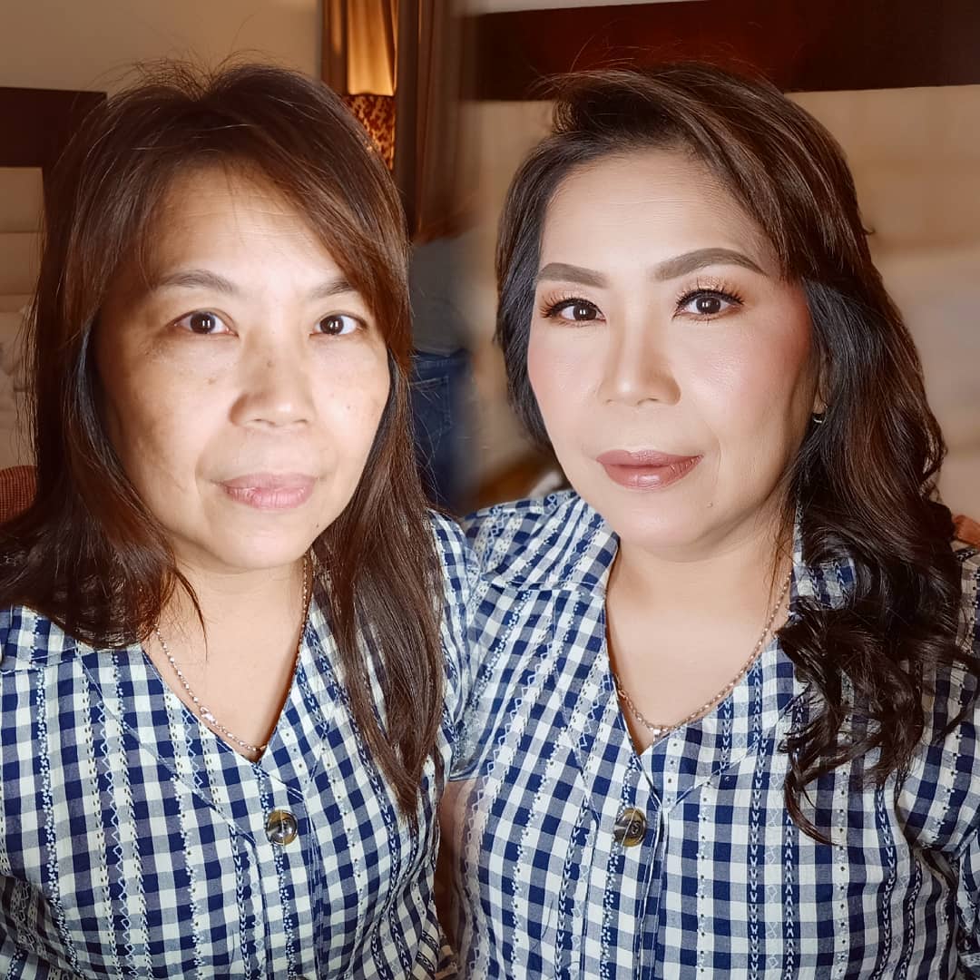 48 times makeup reversed the clock shared online