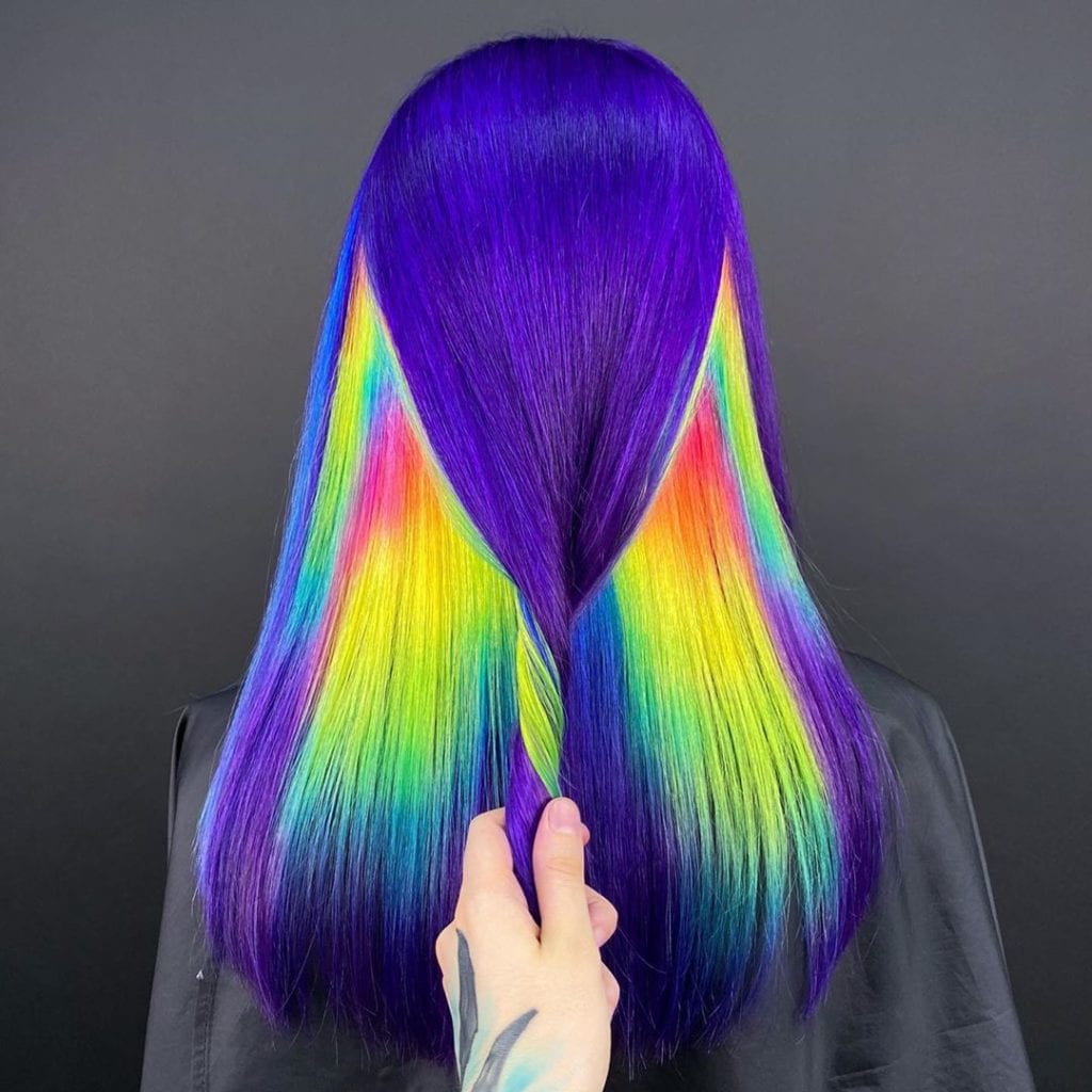 40 rainbow hairstyles for the bold