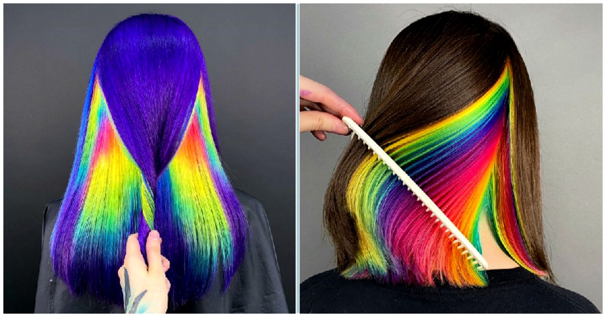 40 rainbow hairstyles for the bold