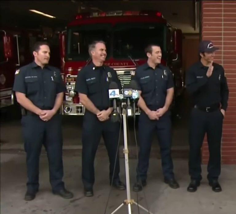 Firefighters keep baby dropped off at fire station safe overnight ...