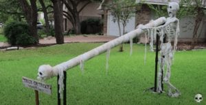 Halloween is officially on with this candy slide that lets you safely ...