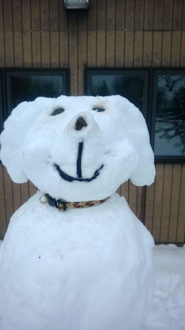 55 Hilarious snowmen that were made with the neighbor’s entertainment ...