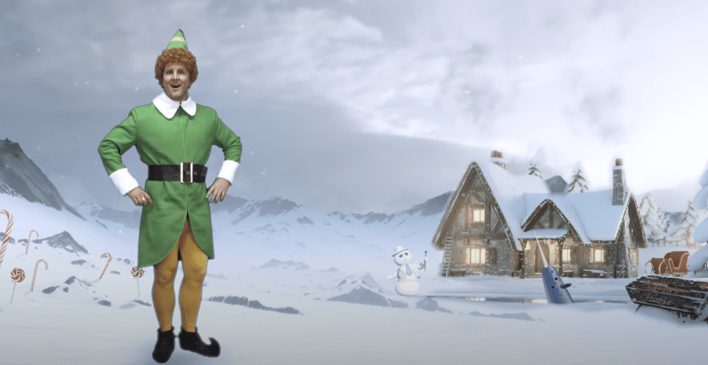 Elf shows follow-along holiday fitness routine perfect for keeping kids ...