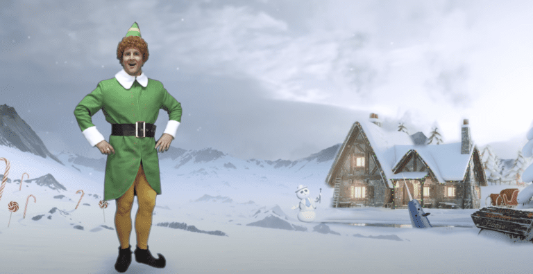 Elf shows follow-along holiday fitness routine perfect for keeping kids ...