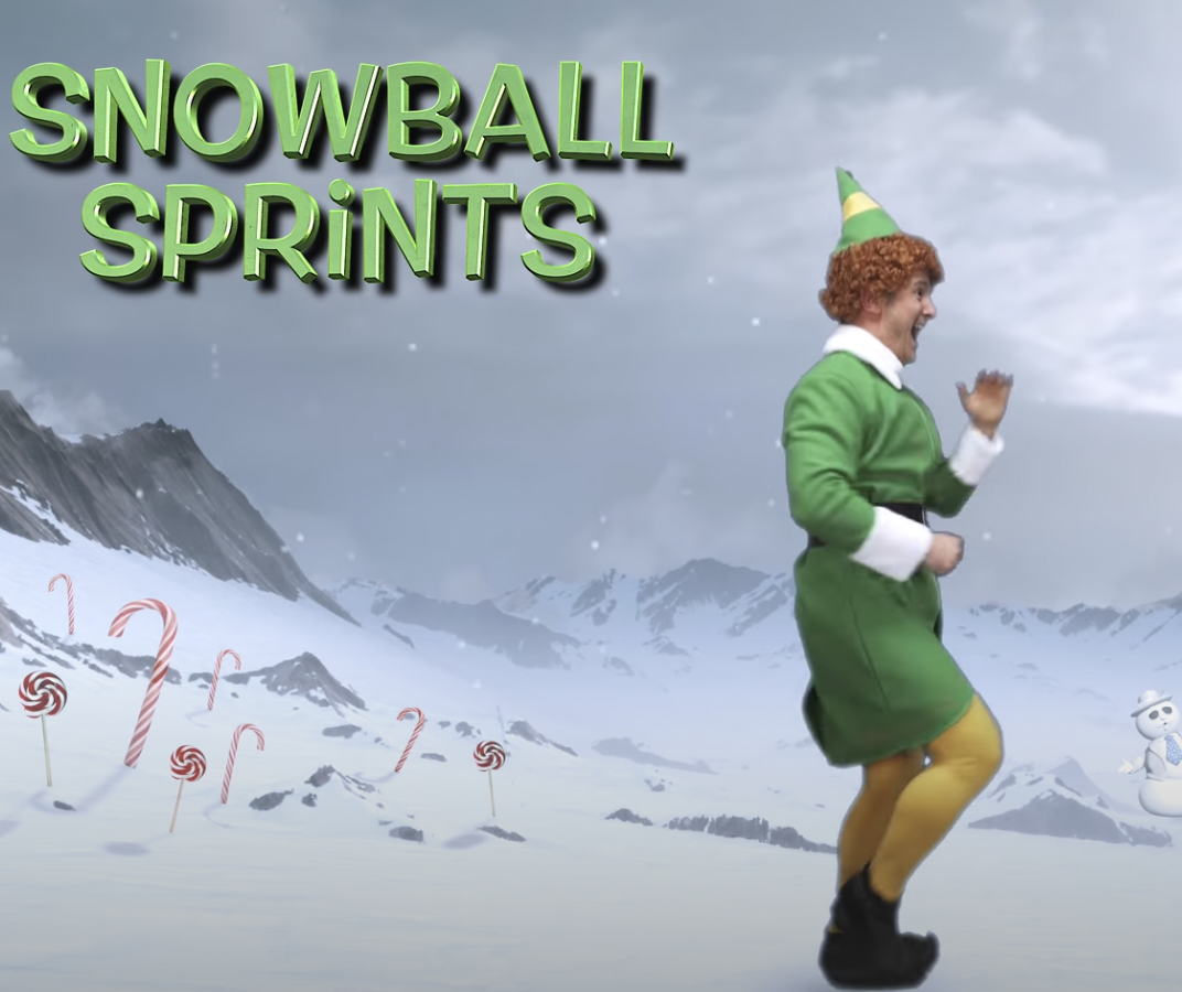 Elf shows follow-along holiday fitness routine perfect for keeping kids ...