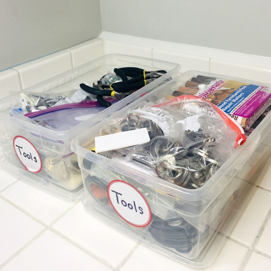 Here are 50 fantastic was to use plastic storage bins in ways you never ...