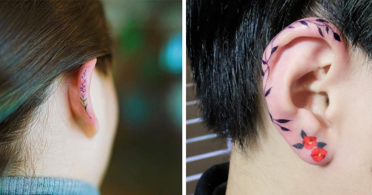 58 delicate helix tattoos that make a beautiful statement