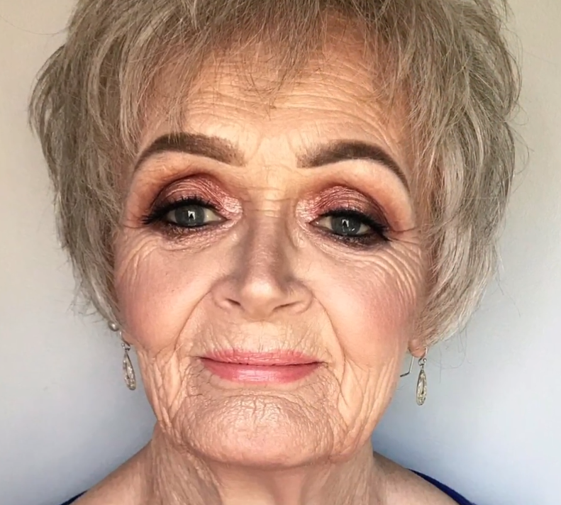 Granddaughter gives grandma makeover that leaves grandpa at a loss for ...