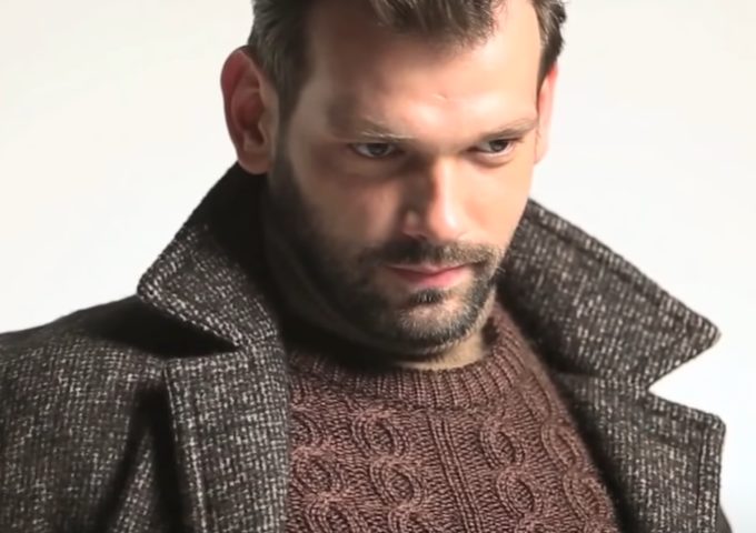 Male fashion designer Tom Ford gives construction worker a full makeover