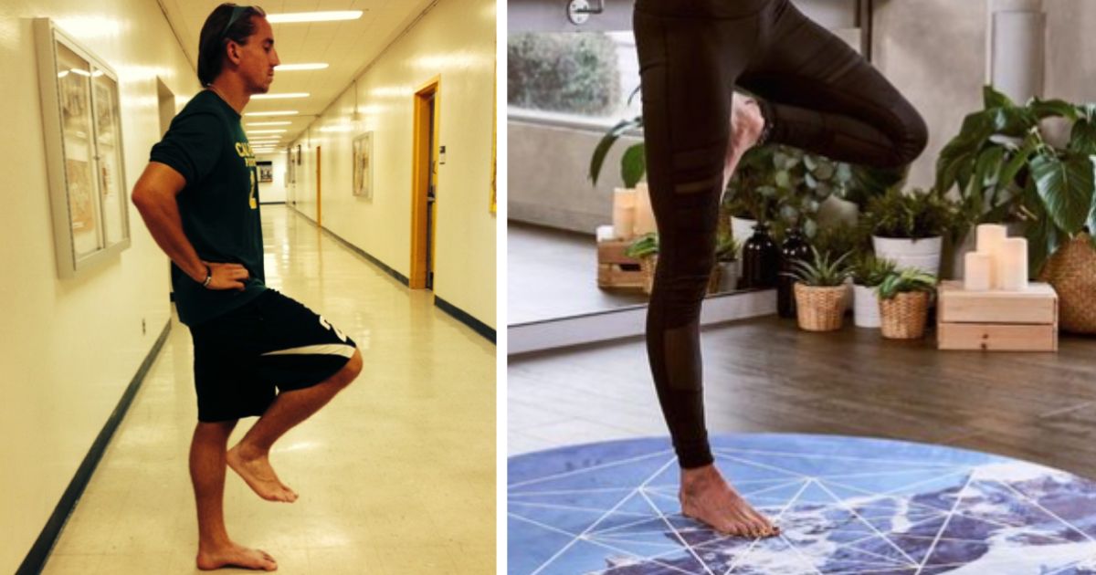 New study suggests that your ability to stand on one foot can indicate ...